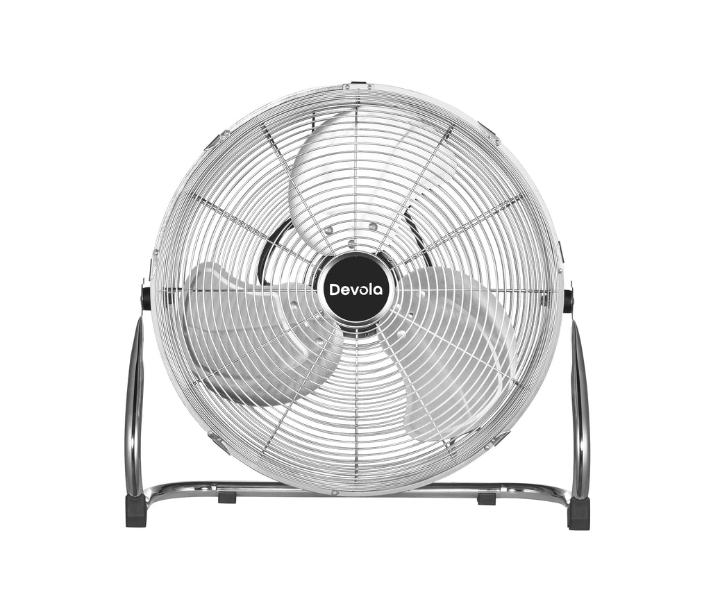 Devola Floor Fan 16 Chrome - DV16FFC – Devola.co.uk