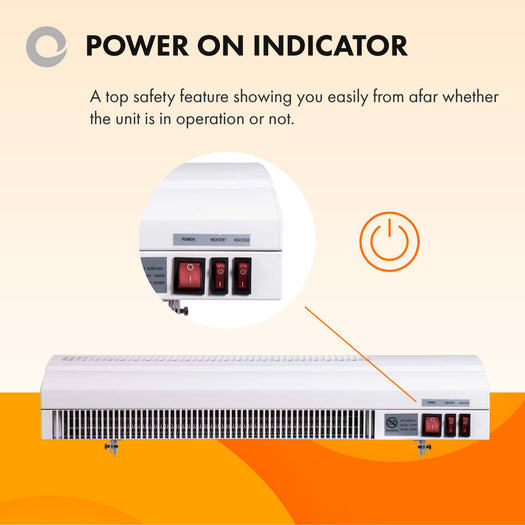 Devola 3kW Air Curtain - DVSH3000WH – Devola.co.uk